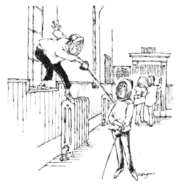 Cartoons: Fencing Fun | The Saturday Evening Post