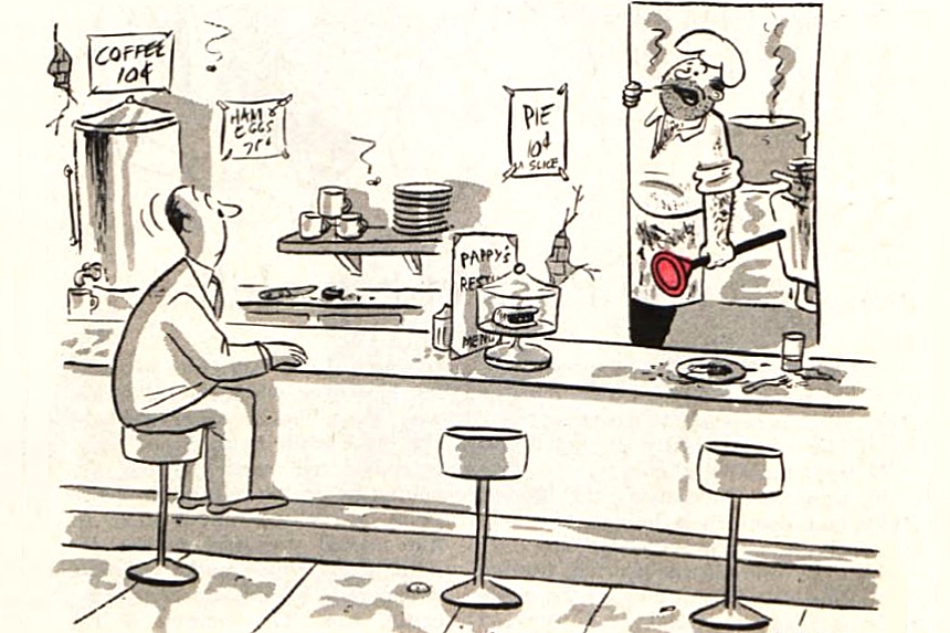 Cartoons: The Diner Things in Life | The Saturday Evening Post