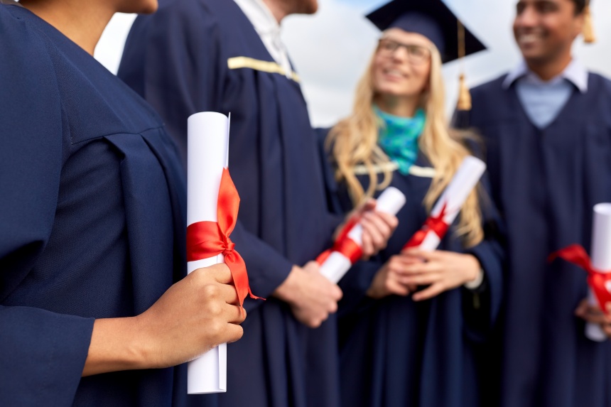 In a Word: Should You Fold Your Diploma? | The Saturday Evening Post