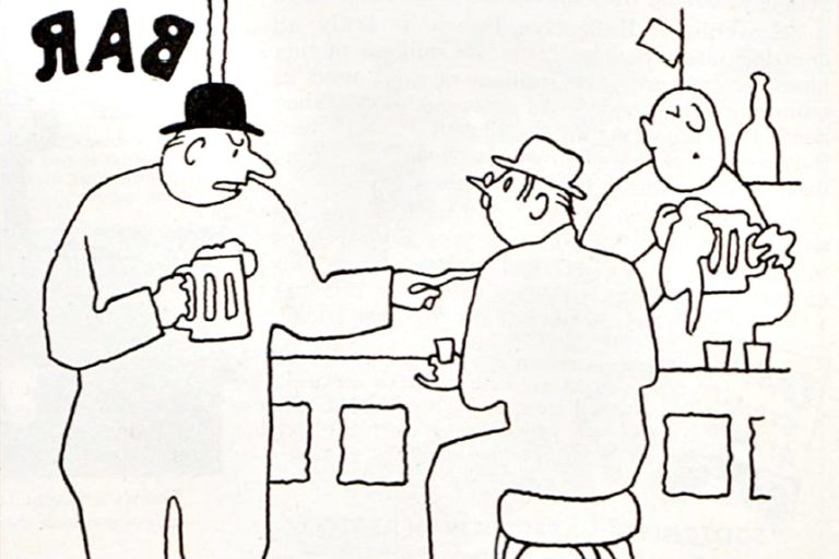Cartoons: A Man Walks into a Bar | The Saturday Evening Post