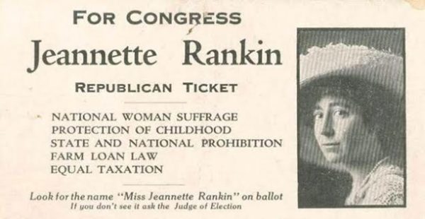 Remembering Jeannette Rankin—the First Woman in Congress | The Saturday ...