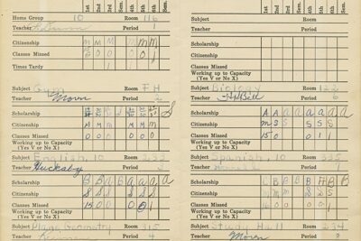 The Origin of Grades in American Schools | The Saturday Evening Post